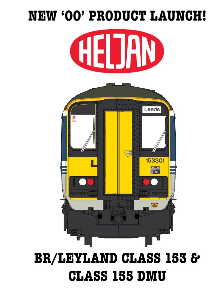 HELJAN CLASS 153 in OO Gauge | Albion Yard